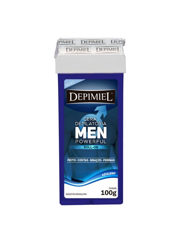 Cera Roll-On Men PowerFull Depimiel 100g – Multidepil